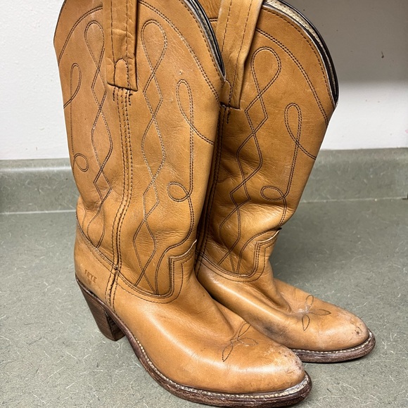 Frye | Shoes | Vintage 7s Frye Western Boots | Poshmark